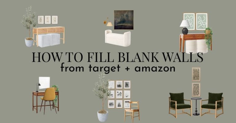 5 Ideas To Fill A Blank Wall | DIY Design