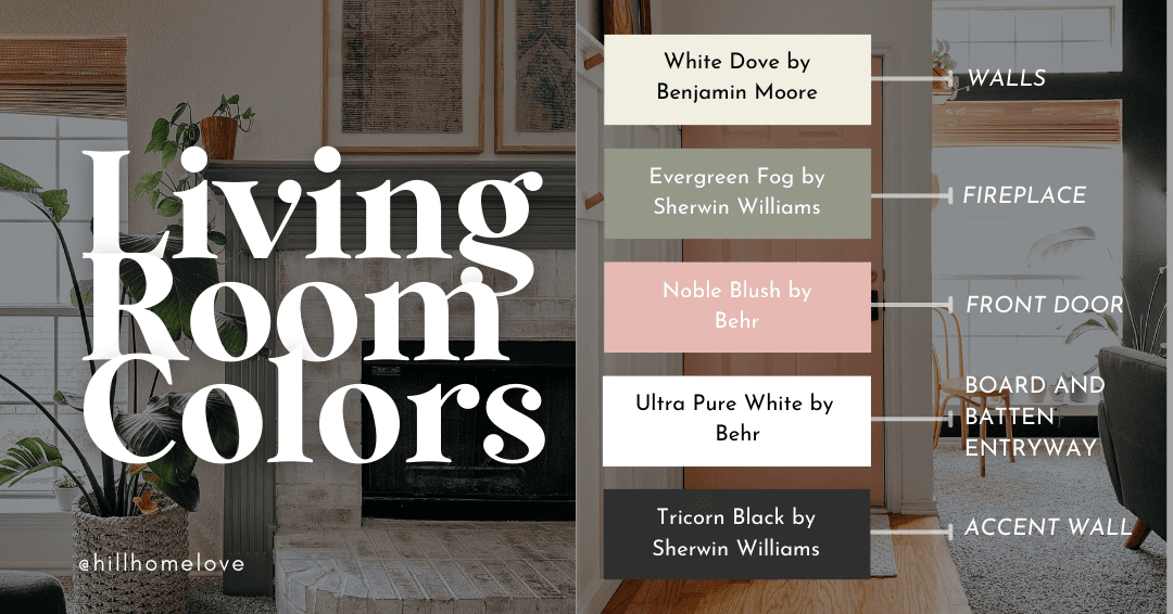 All The Paint Colors In Our Small Home