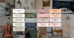 All The Paint Colors In Our Small Home