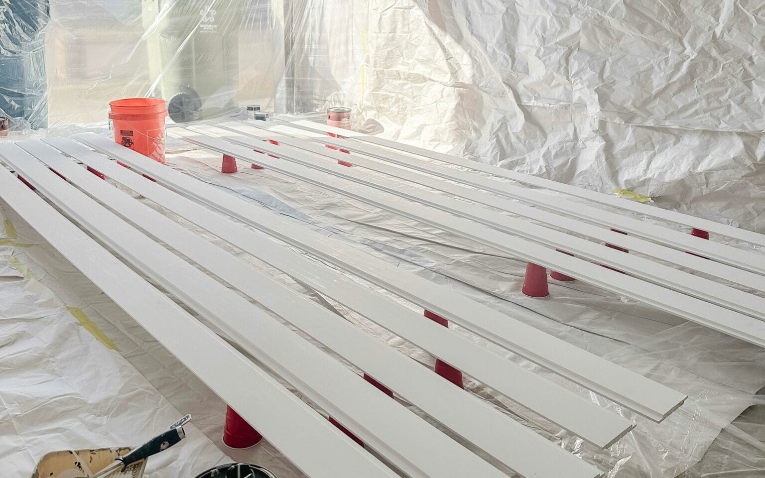 Complete Guide To Painting New Shiplap | DIY