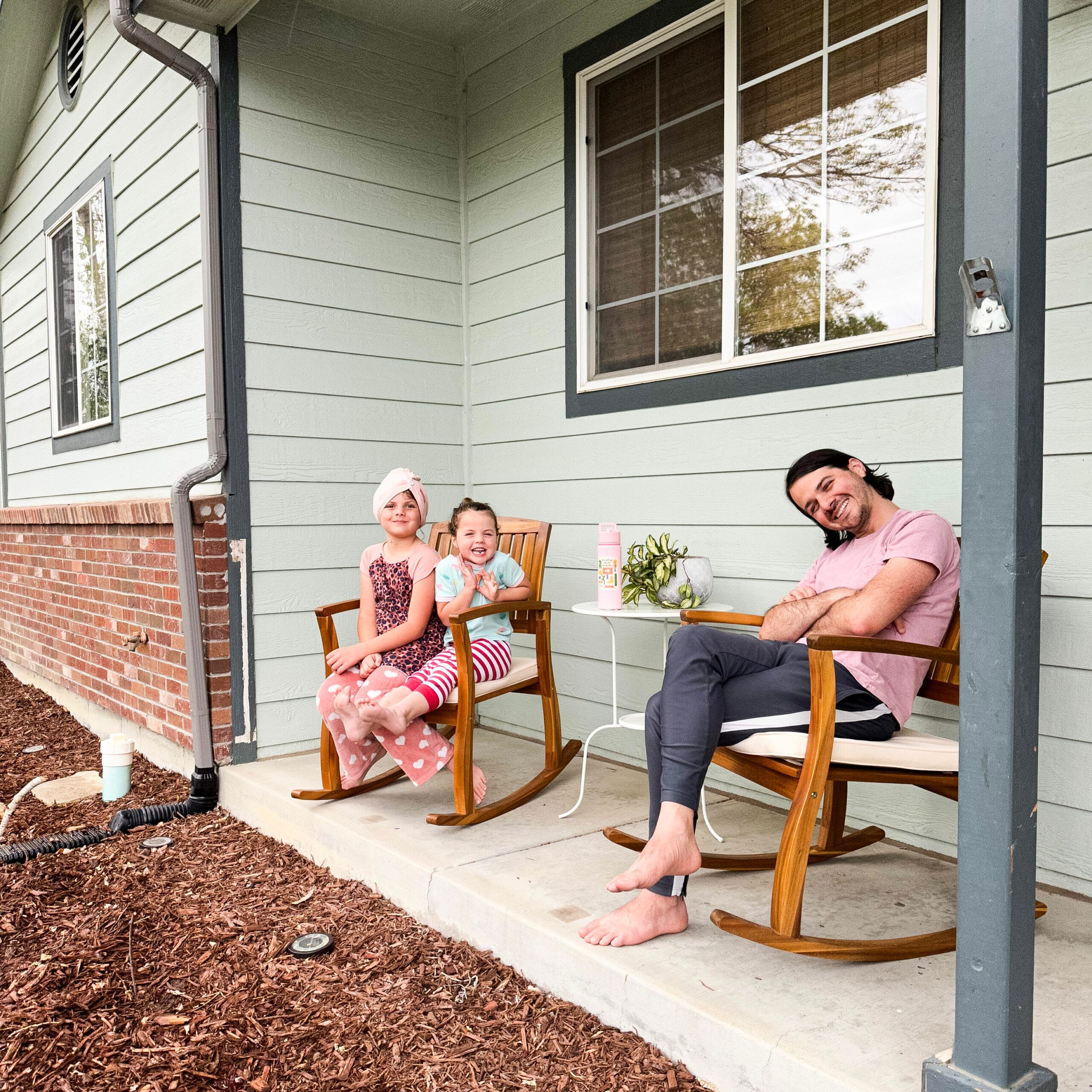Updating Our 90's Home With An Open Front Porch No Railing