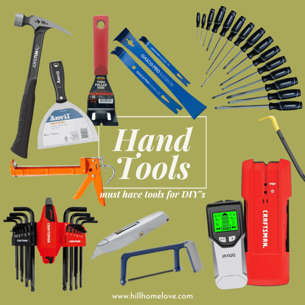 Must Have Tools Every DIY Beginner Needs | DIY Interior Design Projects