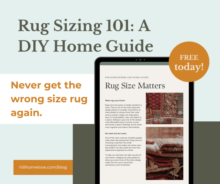 Rug Sizing 101 Guide