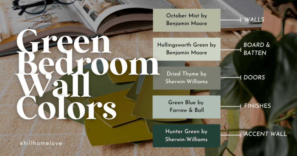 Green Bedroom Wall Colors To Try In 2025