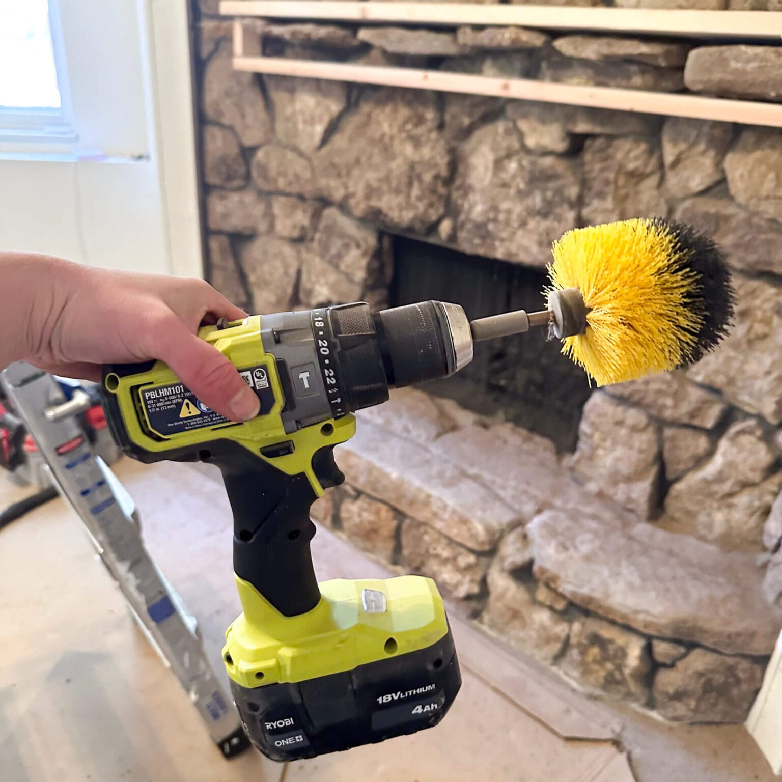 How To Clean Fireplace Stone In 3 Easy Steps: DIY Tutorial