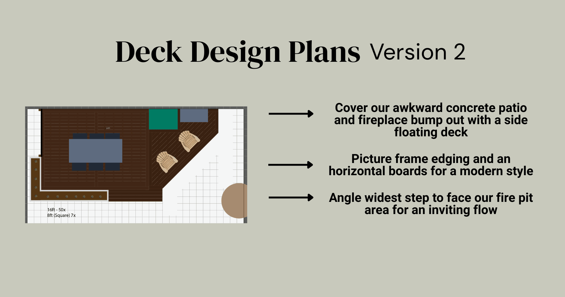 Our DIY Deck Design Ideas | DIY Home Design